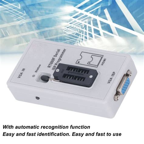 Rt809f Isp Programmer Usb Programmer Smart Read Write Program Lcd