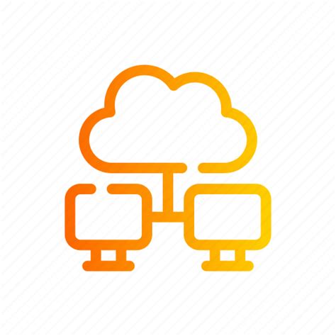 cloud computing data server internet computer icon download on