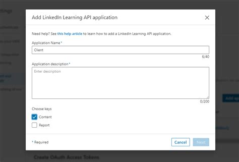 Linkedin Learning Integration With Knowledge Anywhere