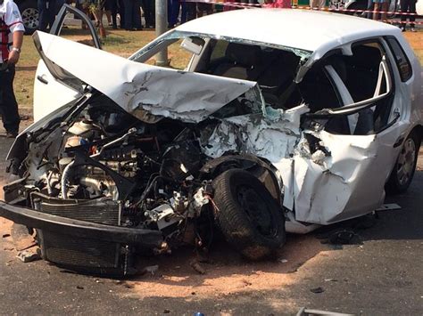 Chaotic Scene After Crash At Weekend Robot Krugersdorp News