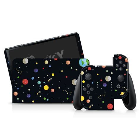 Galaxy Planets Nintendo Switch Oled Skin Premium 3m Vinyl Wrap