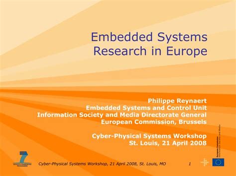 Ppt Embedded Systems Research In Europe Powerpoint Presentation Free Download Id 1464996