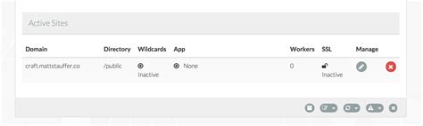 installing a fresh craft cms installation on laravel forge