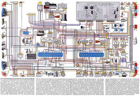 Электросхема газель 3302 и бизнес 4216 с двигателем 402, 405 и 406 ...