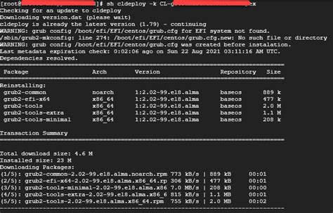 Chuyển đổi sang CloudLinux từ AlmaLinux 8 Hiệp Phạm Blog