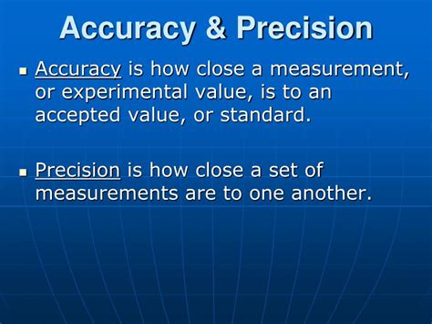 PPT Data Collection Accuracy Precision PowerPoint Presentation ID