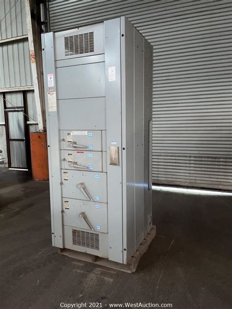West Auctions Auction Gabriel Container Company Surplus Auction Item Cutler Hammer Pow R