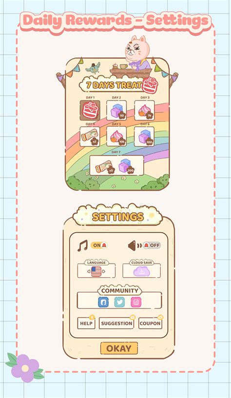 UI For Mobile Game Idle Game Behance