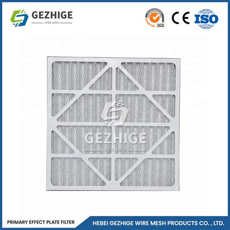 Gezhige G4 Filter Plate Wholesaler Custom Folded Coarse Filter China