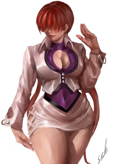 Shermie By Orionm Hentai Foundry
