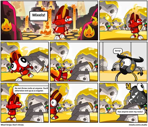 Mixels Comic Strips Comic Studio