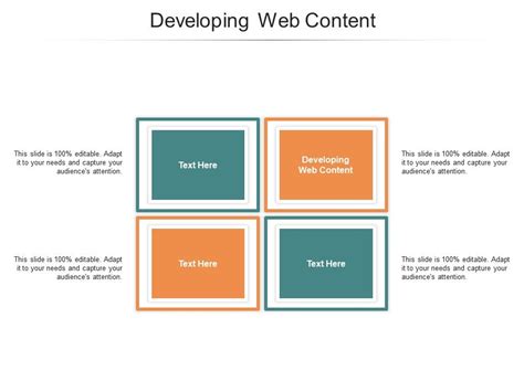 Developing Web Content Ppt Powerpoint Presentation Outline Guide Cpb Presentation Graphics