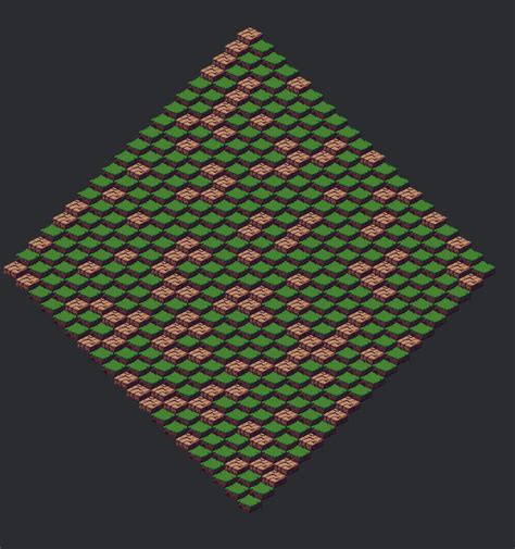 Tiles Isometric Rendering Doesn T Align Game Development Stack Exchange