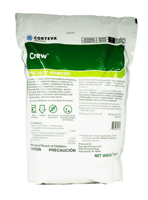Crew Specialty Herbicide Corteva Forestry Distributing North America