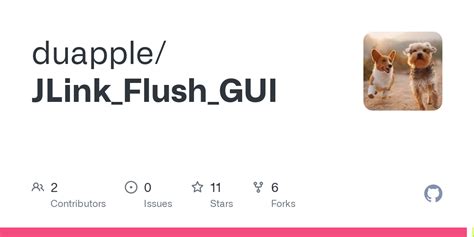GitHub Duapple JLink Flush GUI