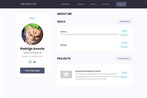 GitHub Ekimdev Devsearch