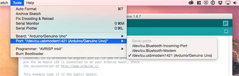 no dev tty ports showing on mac os x with arduino uno r3 ide 1 x