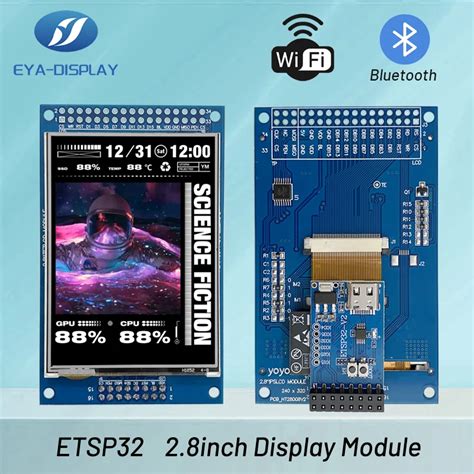 ESP LVGL WIFI Bluetooth Development Board Smart Display Screen Inch LCD
