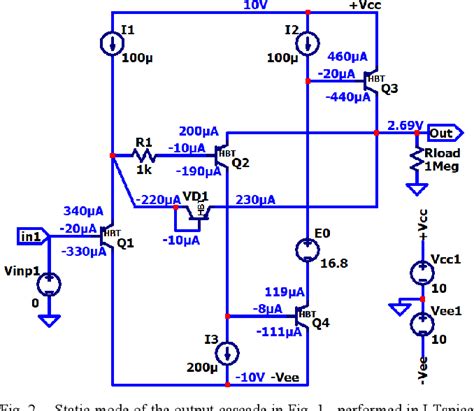 Figure 1 From Gallium Arsenide Operational Amplifier With Class Ab Push