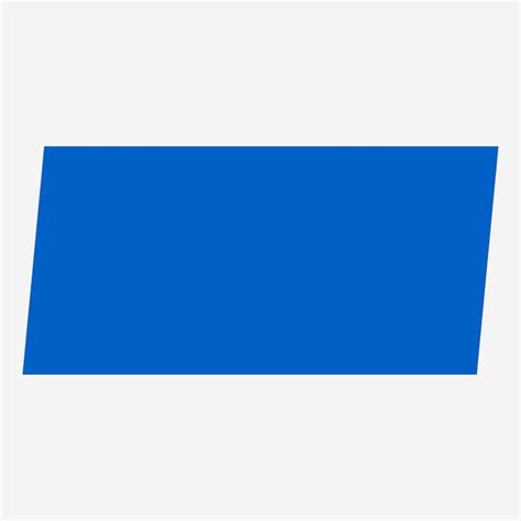 Geometric Parallelogram Shape Premium Vector