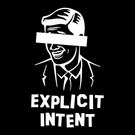 explicit intent
