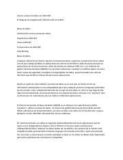 Acceso A Bases De Datos Con ADO Docx Acceso A Bases De Datos Con ADO NET El Lenguaje De