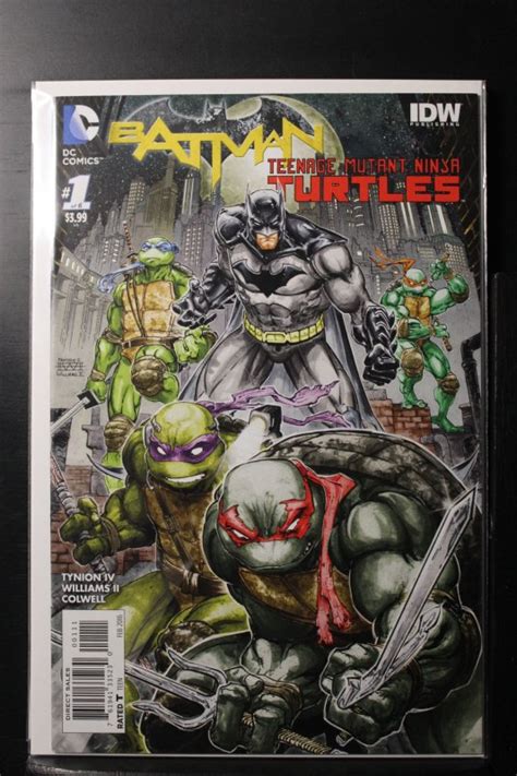 Batmanteenage Mutant Ninja Turtles 1 Freddie E Williams Ii Cover