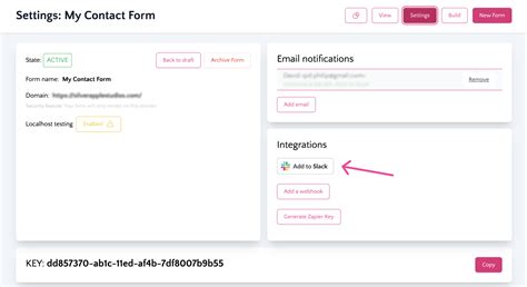 Integration With Slack Docs