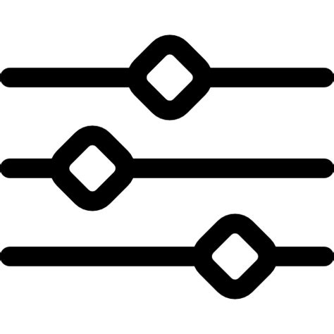 Levels Basic Rounded Lineal Icon