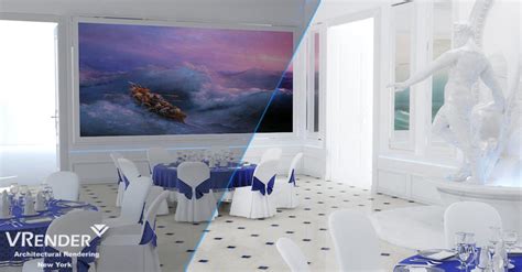 Interior Rendering Color Correction