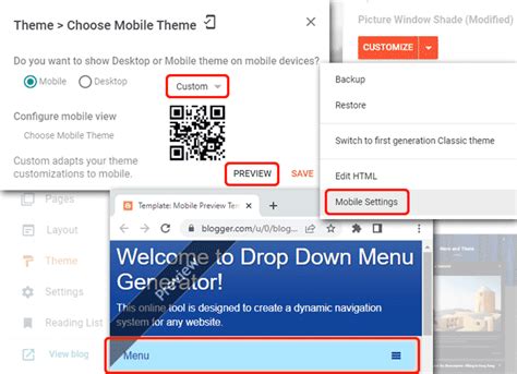 Responsive Menu In Blogger How To Create