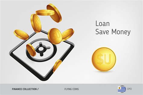 우루과이 페소 동전 금융 개념 비행 안전 아이콘 인쇄 웹 사이트 웹 디자인 모바일 애플 리 케이 션 인포 그래픽에 대 한 벡터 일러스트 0명에 대한 스톡 벡터 아트 및 기타