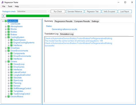 Regression Test Claytex