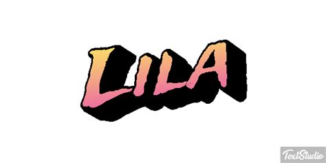 Lila Name Animated  Logo Designs
