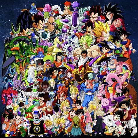 Collection 92 Pictures Dragonball Z Characters Pictures Updated