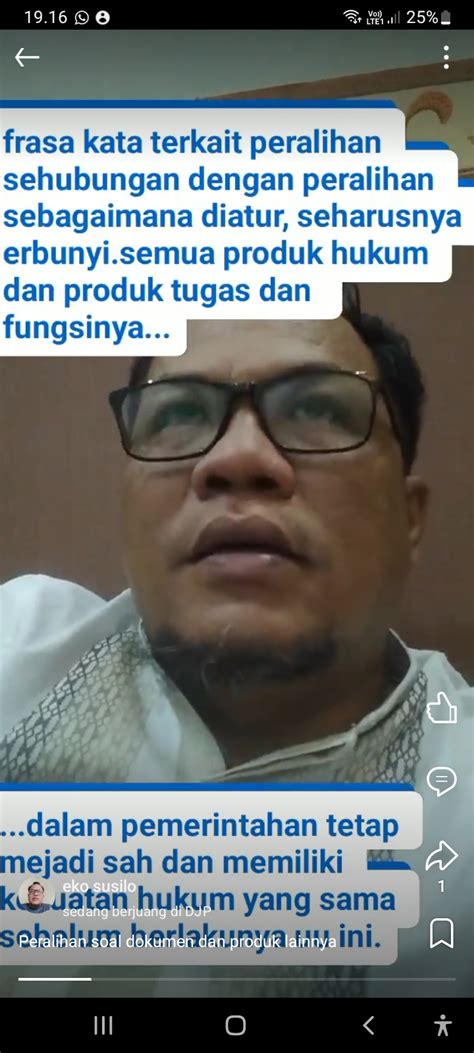 Catatannya The Echo Ketentuan Peralihan Waktu Dokumen Dan Kewenangan