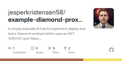 Github Jesperkristensen58example Diamond Proxy Contract A Simple
