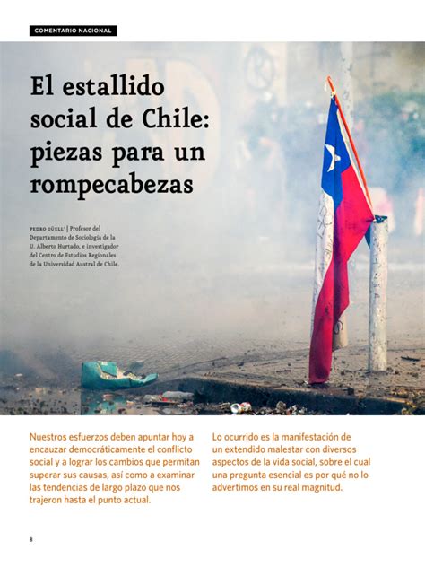 El Estallido Social En Chile Pdf