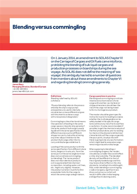 Pdf Blending Versus Commingling