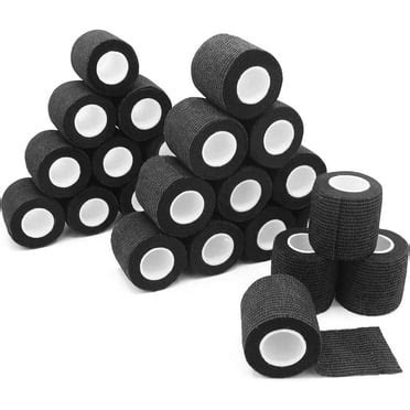 Upgraded 9 Pack Self Adhesive Bandage Wrap 2 Inches × 5 Yards Elastic