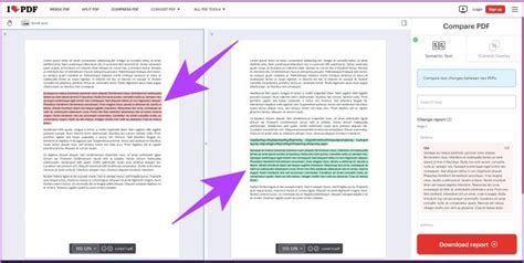 How To Compare Two PDF Files Side By Side