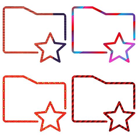 Premium Vector Four Different Colored Lines With A Picture Of A Sign That Says X