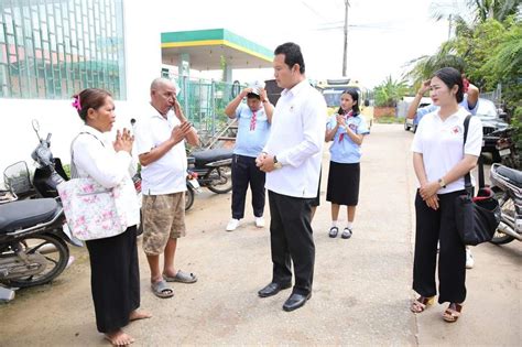 តំណាងលោក ឃួង ស្រេង ដឹកនាំក្រុមការងារ ចុះសាកសួរសុខទុក្ខ