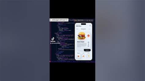 Foods App With Flutter Flutter Android Programming Coding