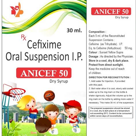 Cefixime Oral Suspension Manufacturer Supplier From Dehradun
