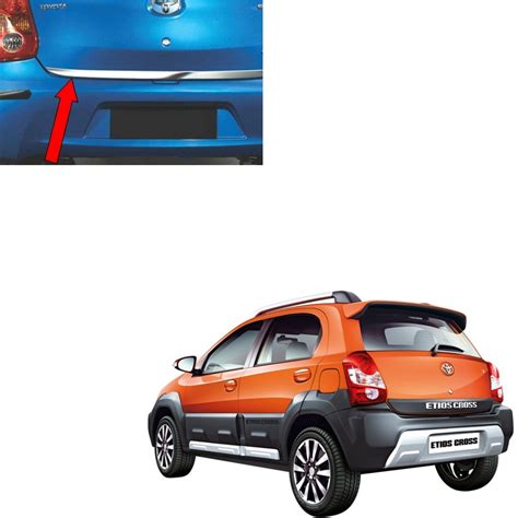 Buy Carsaaz Dicky Chromegarnish For Toyota Etios Cross Online ₹1099