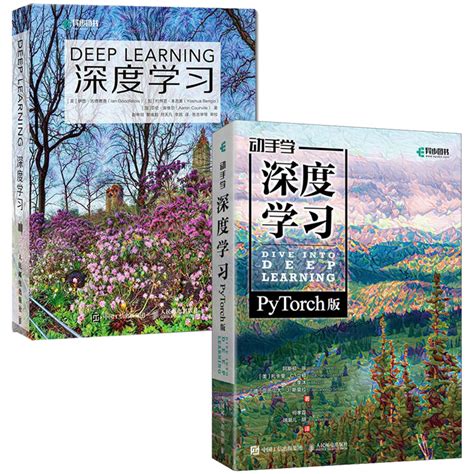 【全2册】动手学深度学习pytorch版 深度学习机器学习实战deeplearning人工智能书籍神经网络深度学习入门计算机编程视觉ai 虎窝淘
