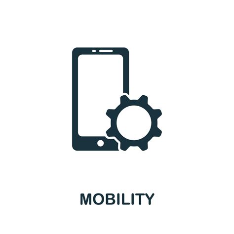 Mobility Icon From Digitalization Collection Simple Line Mobility Icon