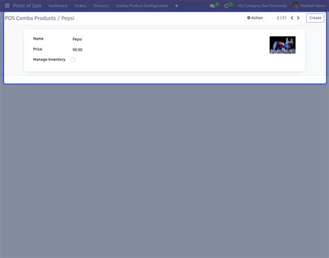Odoo Pos Combo Products Product Combo In Odoo Webkul