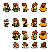Character Sprites Sheet Gimp Rpg Maker Mv Bxegp